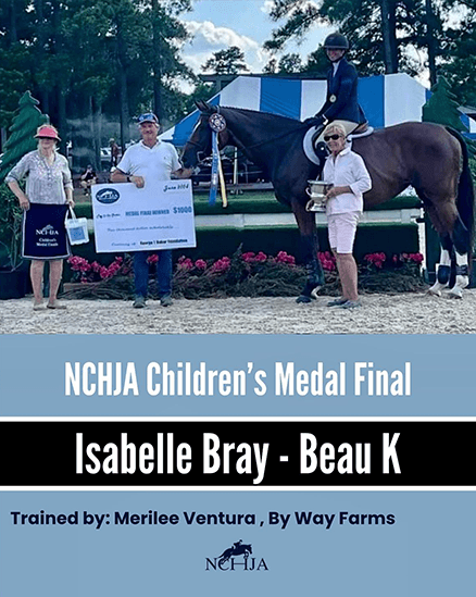 NCHJA Medals | North Carolina Hunter Jumper Association